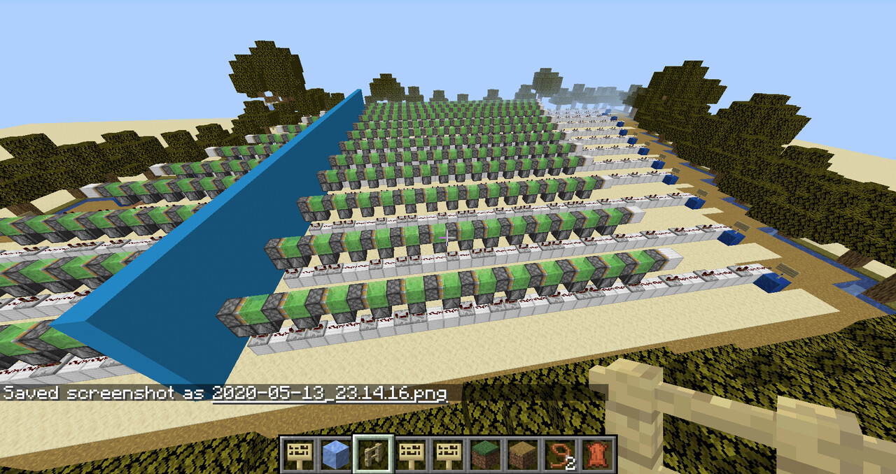 The easiest 1 - 24 piston extenders Minecraft Map