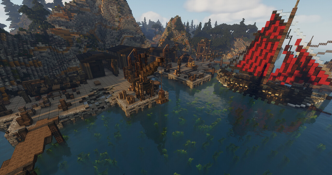 Harbor | Nations at War Minecraft Map