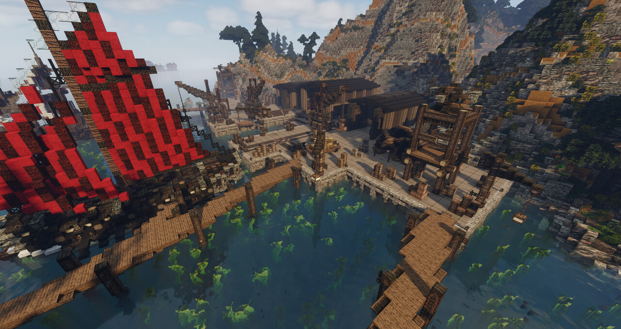 Harbor | Nations at War Minecraft Map