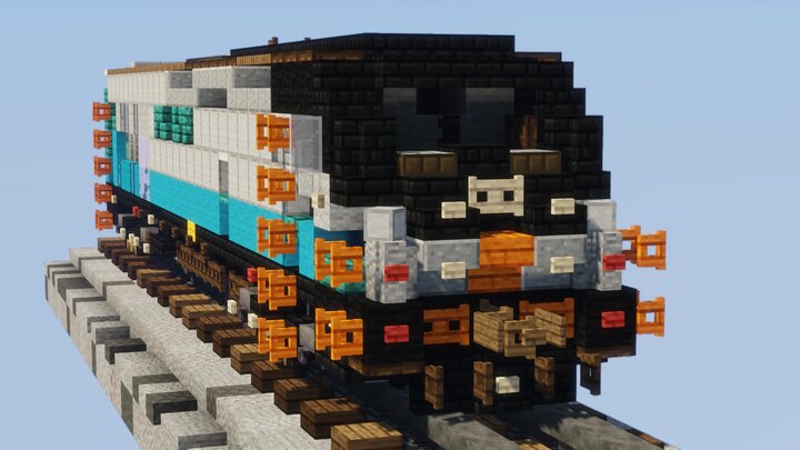 1.5:1 SCAX (Metrolink) EMD F125 Minecraft Map