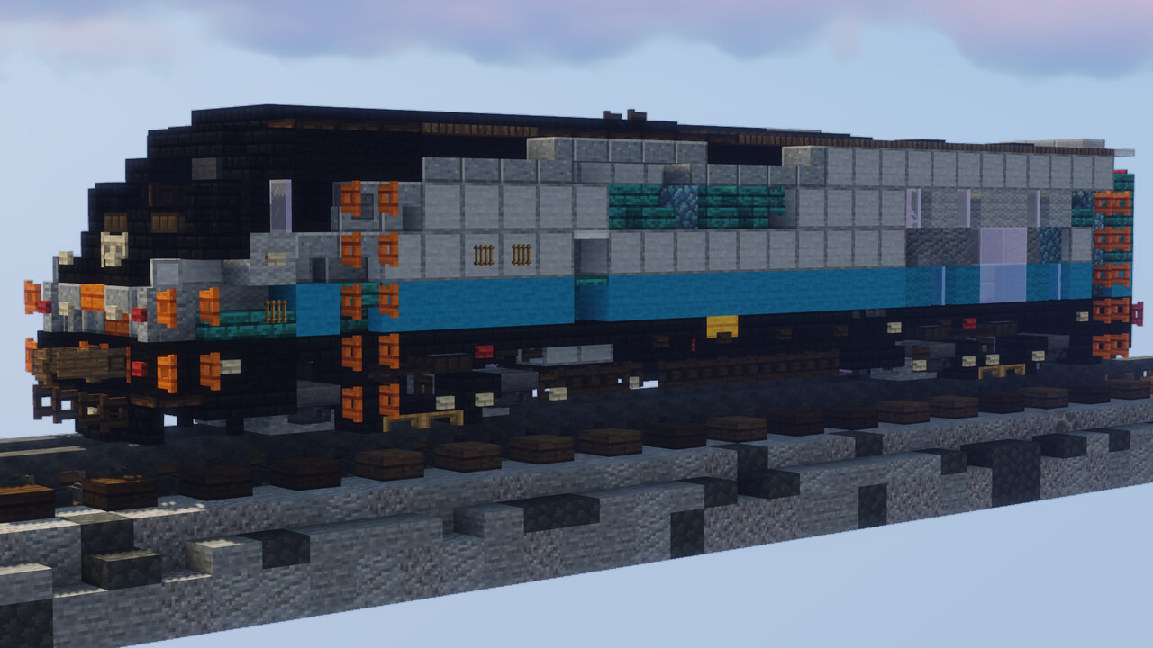 1.5:1 SCAX (Metrolink) EMD F125 Minecraft Map