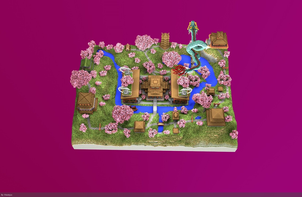 Mawini - Asian hub Minecraft Map