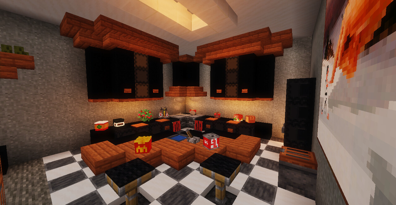 Kitchen idea Minecraft Map