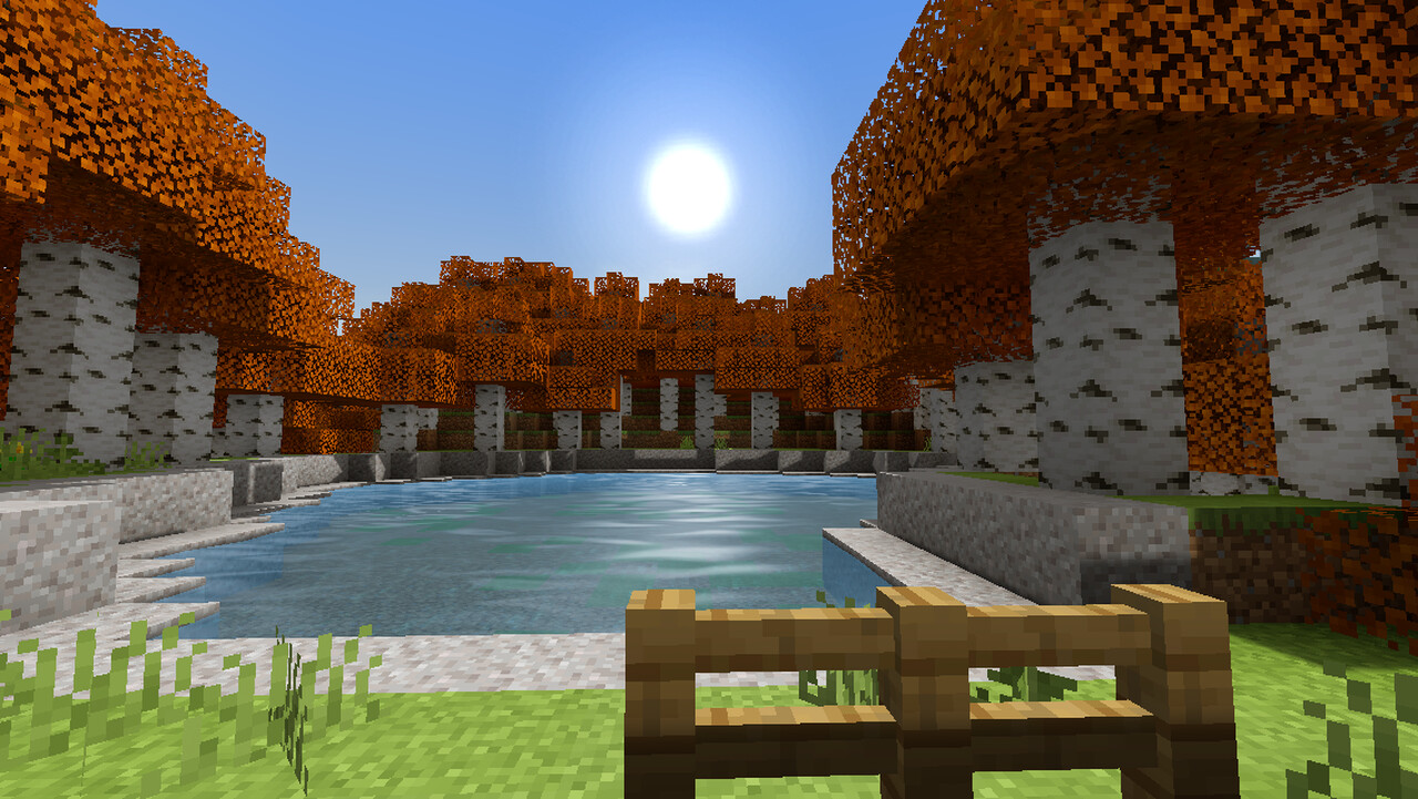 Vermont Autumn Leaf Litter Trail Minecraft Map