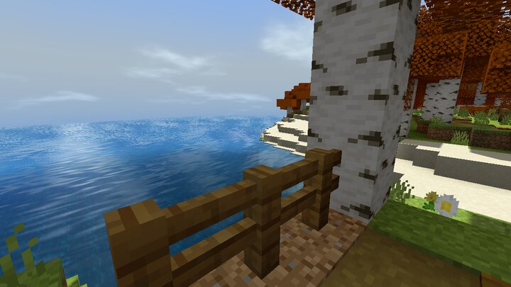 Vermont Autumn Leaf Litter Trail Minecraft Map