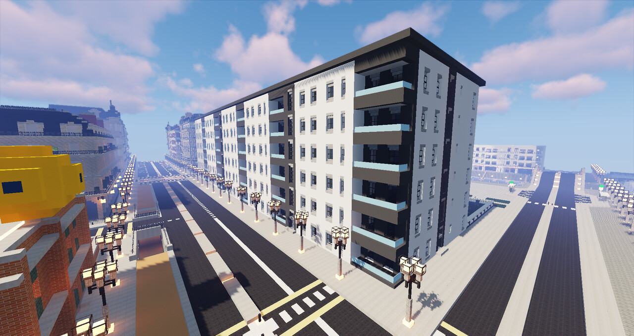 Apartment Building - Boulevard Edition Minecraft Map