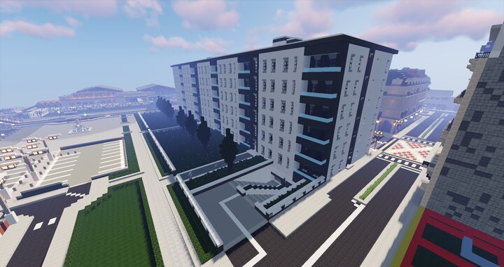 Apartment Building - Boulevard Edition Minecraft Map