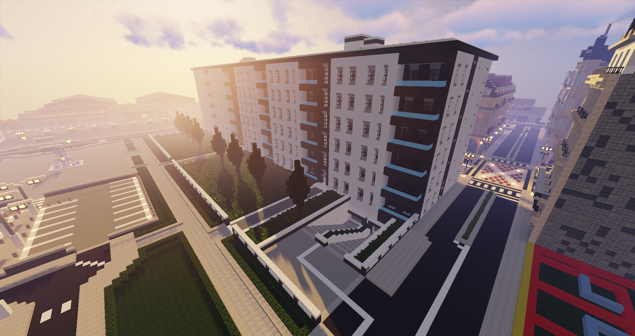 Apartment Building - Boulevard Edition Minecraft Map