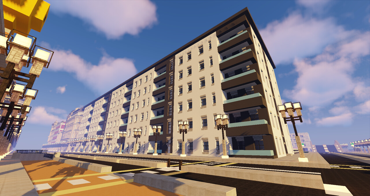 Apartment Building - Boulevard Edition Minecraft Map