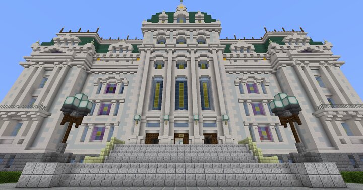 The St. George Royal Academy (with interior) Minecraft Map