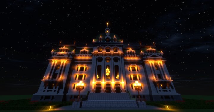 The St. George Royal Academy (with interior) Minecraft Map
