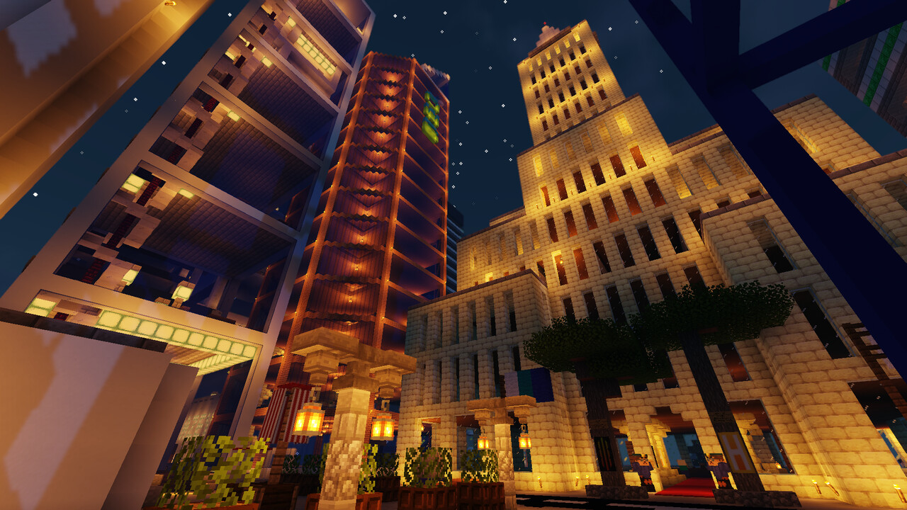 Oakwood City 1.0 Minecraft Map