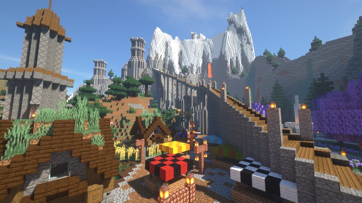 [WIP] The Three Kingdoms - Capital City / Bog Town / Tjaru Minecraft Map