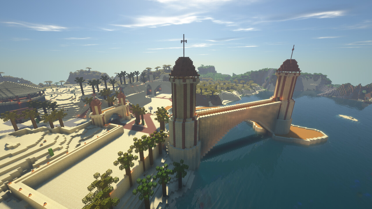 [WIP] The Three Kingdoms - Capital City / Bog Town / Tjaru Minecraft Map