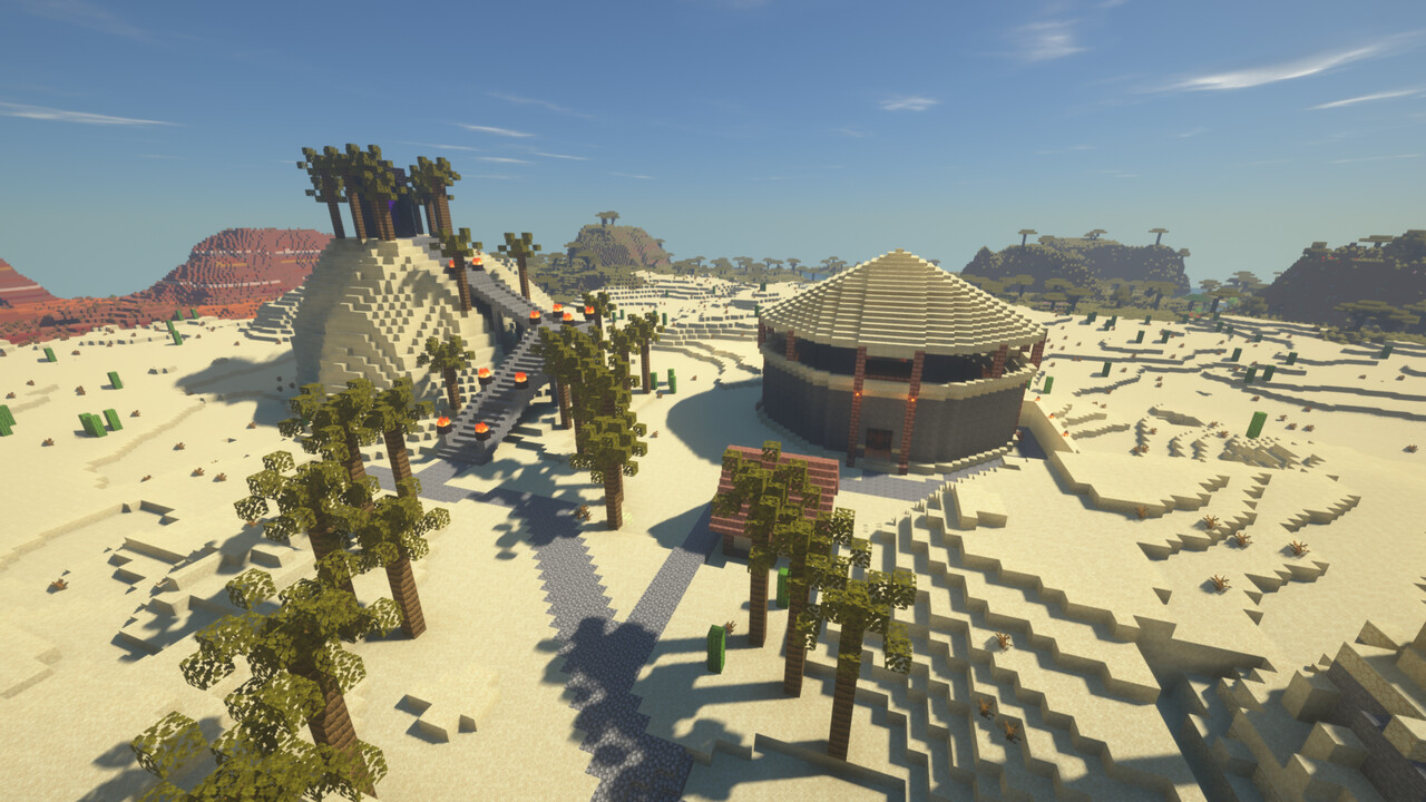 [WIP] The Three Kingdoms - Capital City / Bog Town / Tjaru Minecraft Map