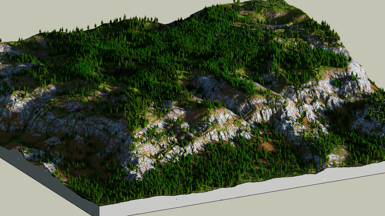 Hake Cliff Minecraft Map