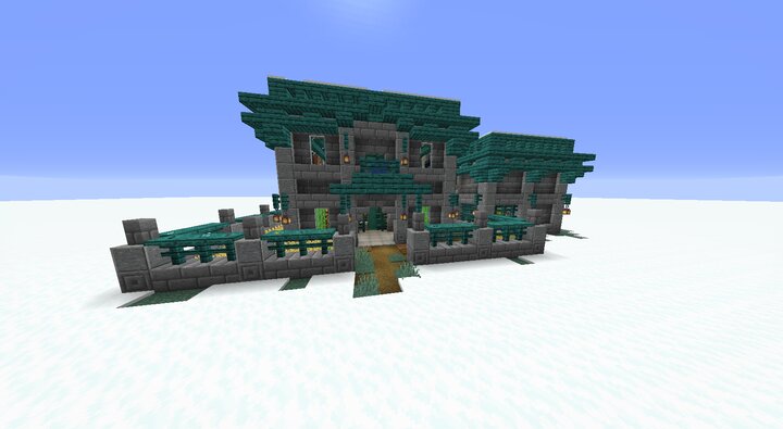 Snow Base Minecraft Map