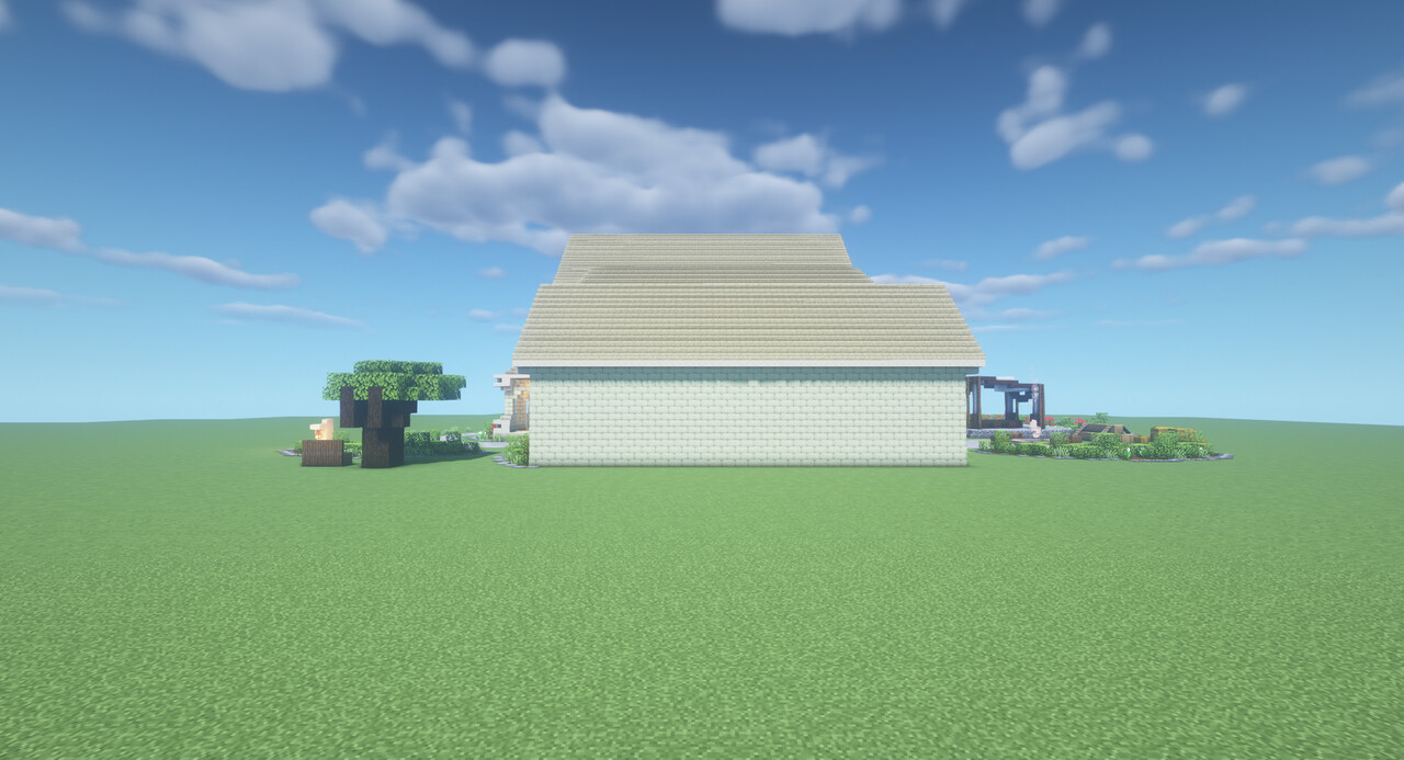 Modern Ranch Style House Minecraft Map