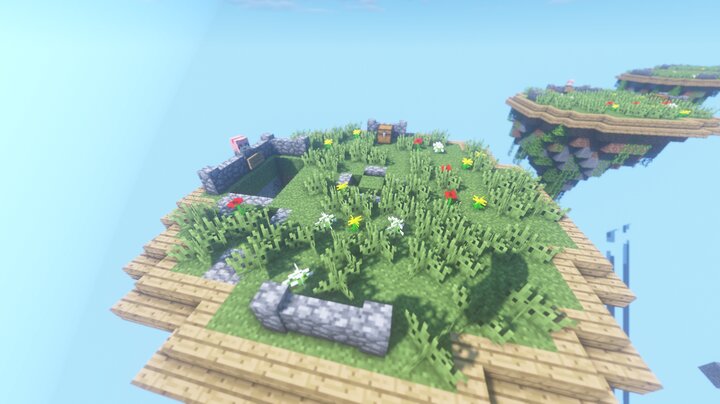 Skywars Map - Temple Forest Minecraft Map