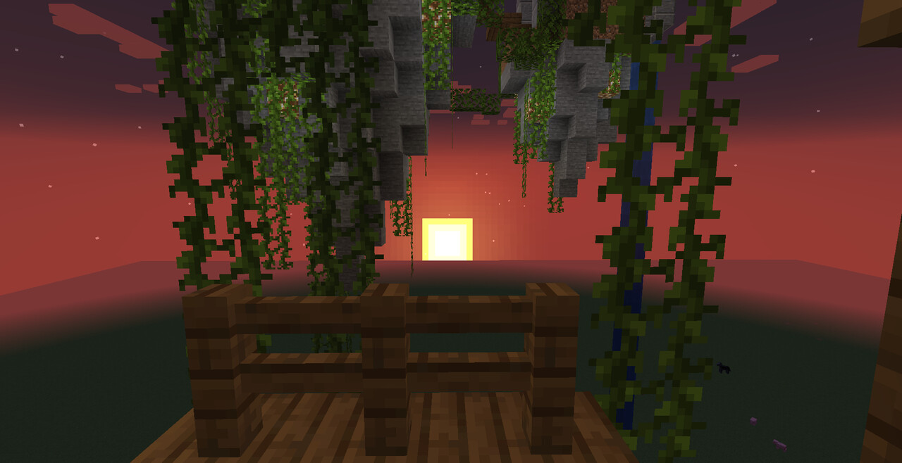 Shootzki "I Asked You To Build" - Floating Garden Island Minecraft Map