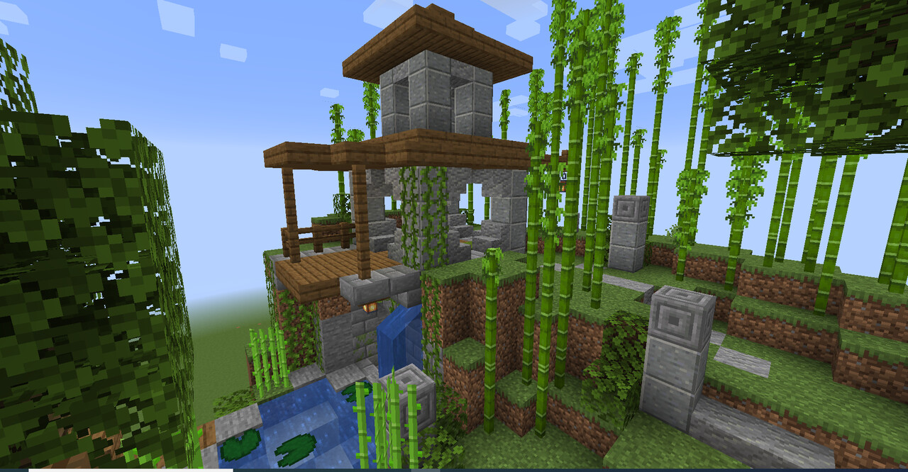 Shootzki "I Asked You To Build" - Floating Garden Island Minecraft Map