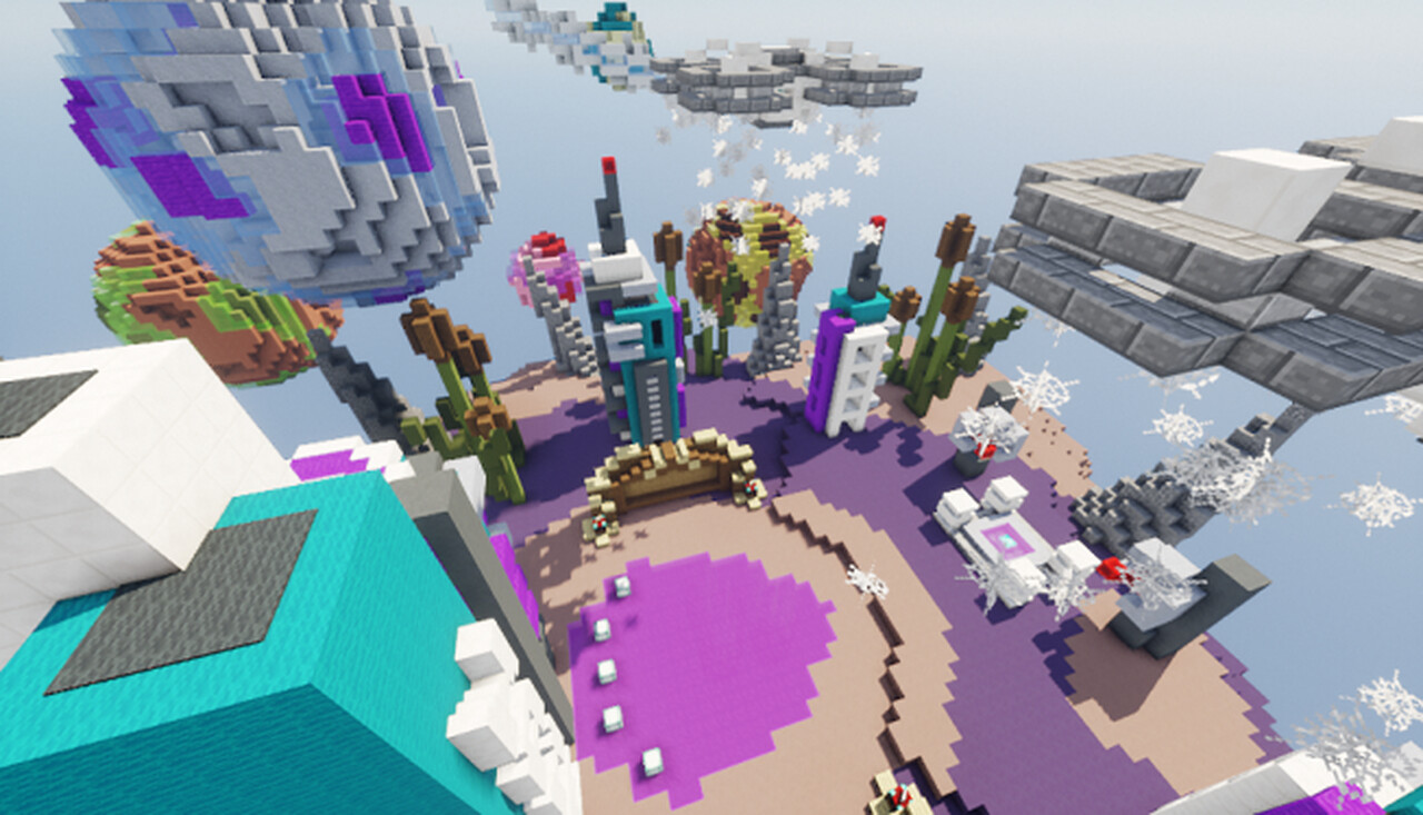 Space Spawn Minecraft Map