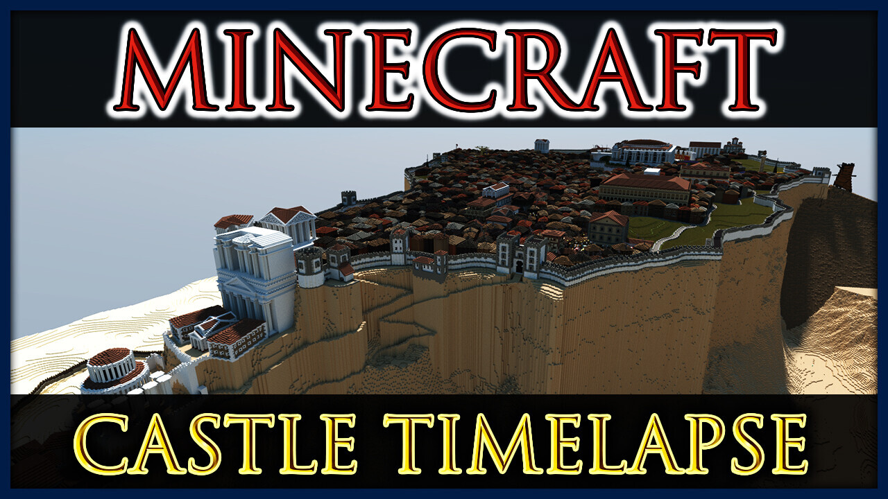Desert Castle of Masada Minecraft Map
