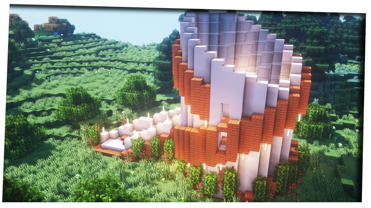 Abstract Modern House! Minecraft Map