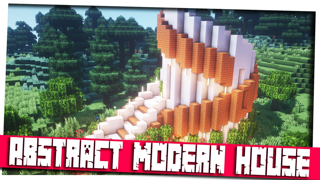 Abstract Modern House! Minecraft Map