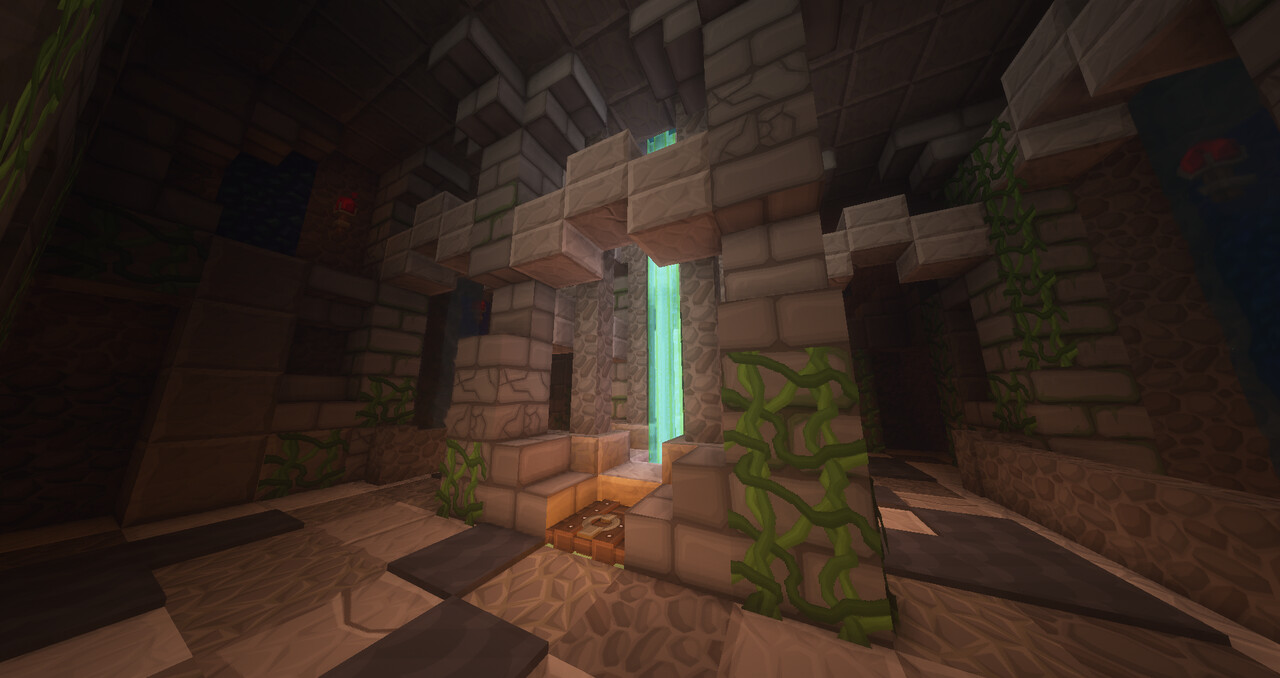 Crystal Temple Minecraft Map