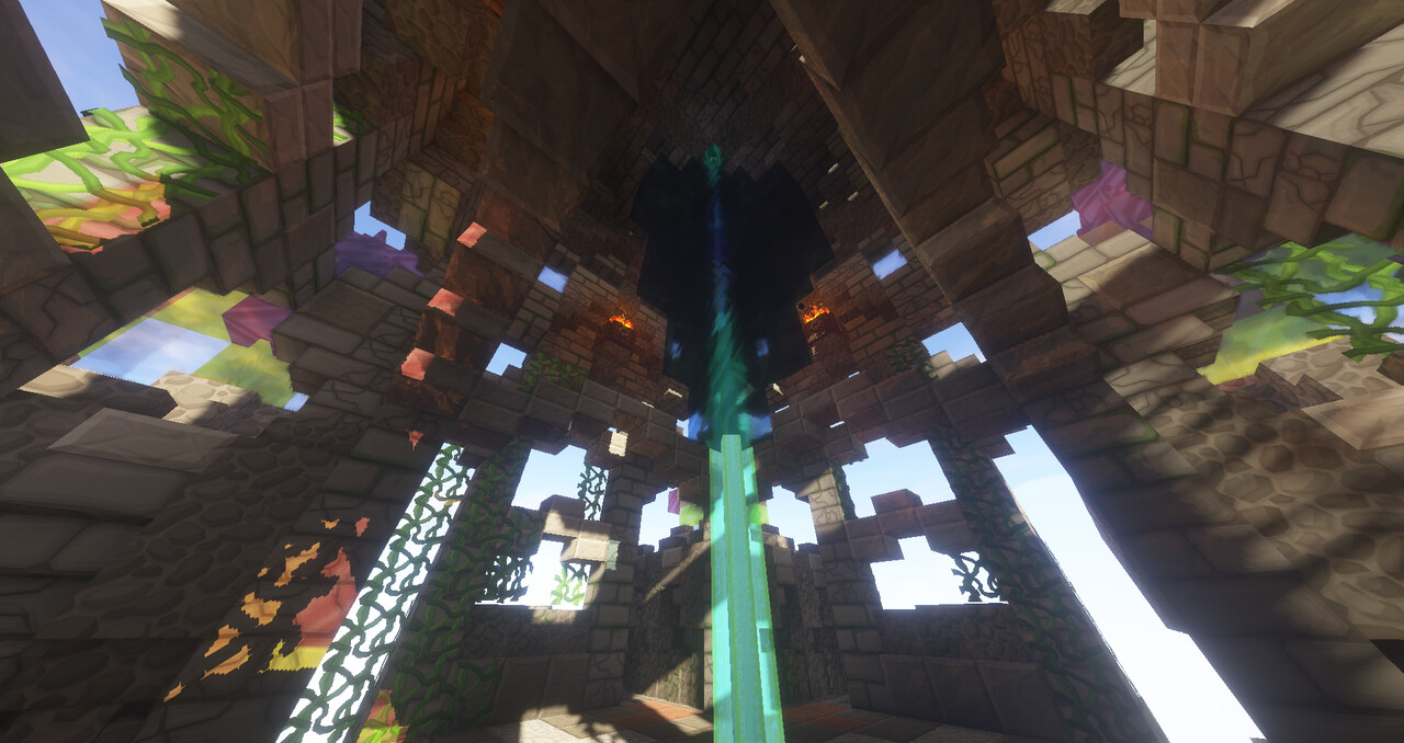 Crystal Temple Minecraft Map