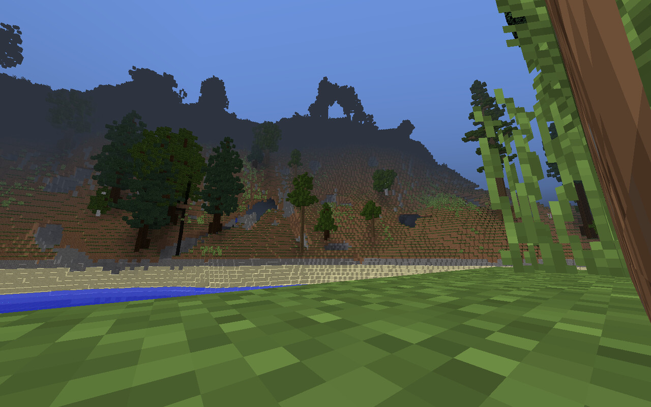 TERRAFORMED SURVIVAL WORLD Minecraft Map