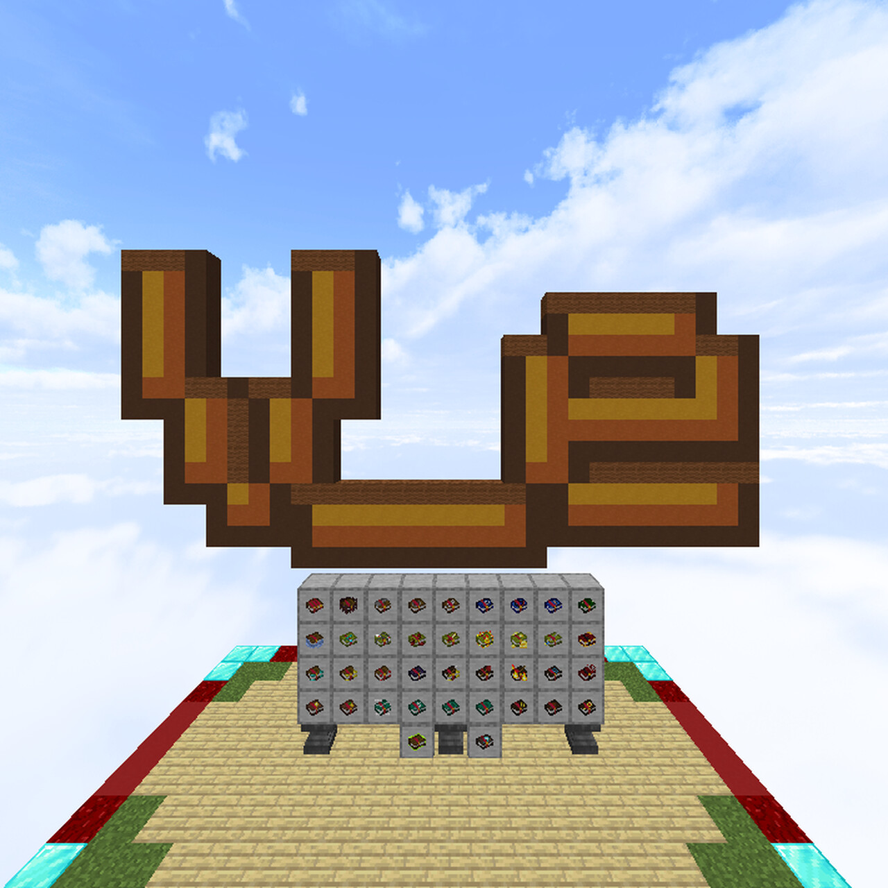 Visual Enchantments Showcase World (v2.0) Minecraft Map