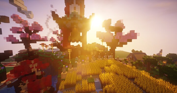 Japanese little style Minecraft Map