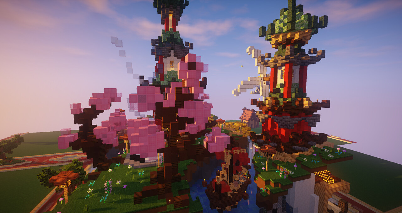 Japanese little style Minecraft Map