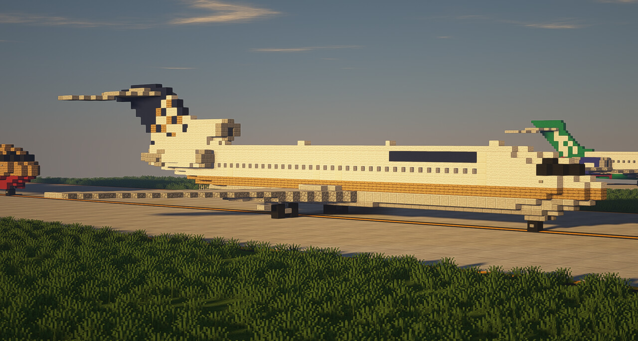 Boeing 727-200 1.5:1 Scale Minecraft Map