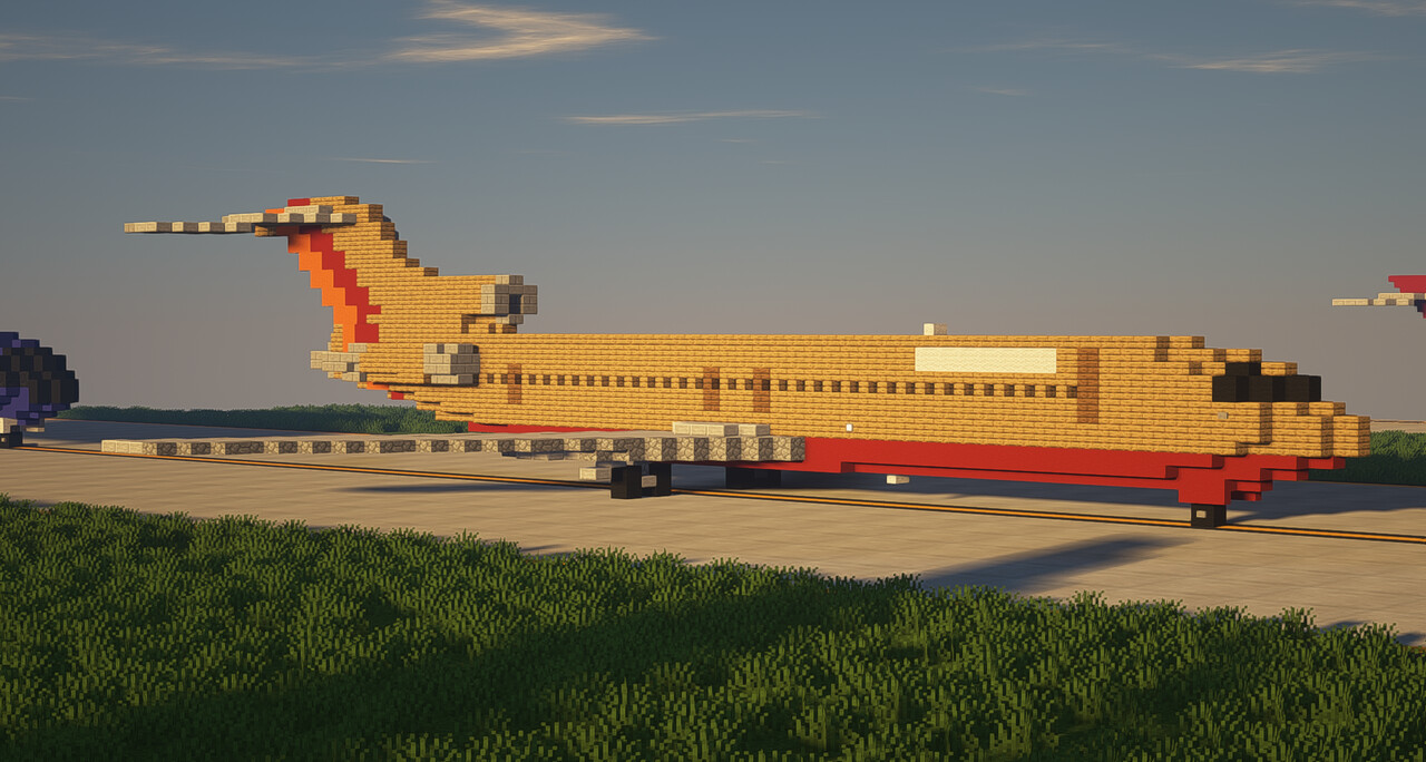 Boeing 727-200 1.5:1 Scale Minecraft Map