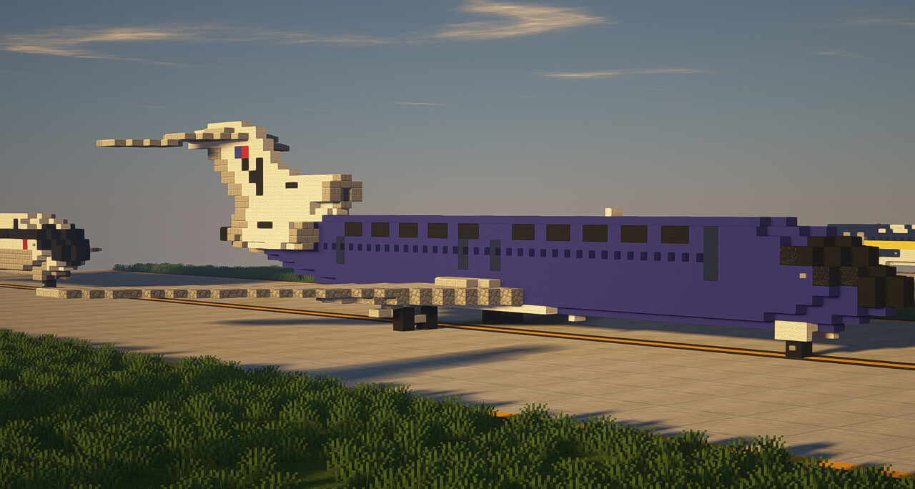 Boeing 727-200 1.5:1 Scale Minecraft Map
