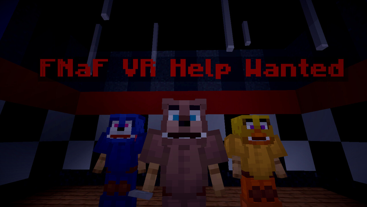 FNaF HELP WANTED level selection (no mods, no texture packs) Minecraft Map