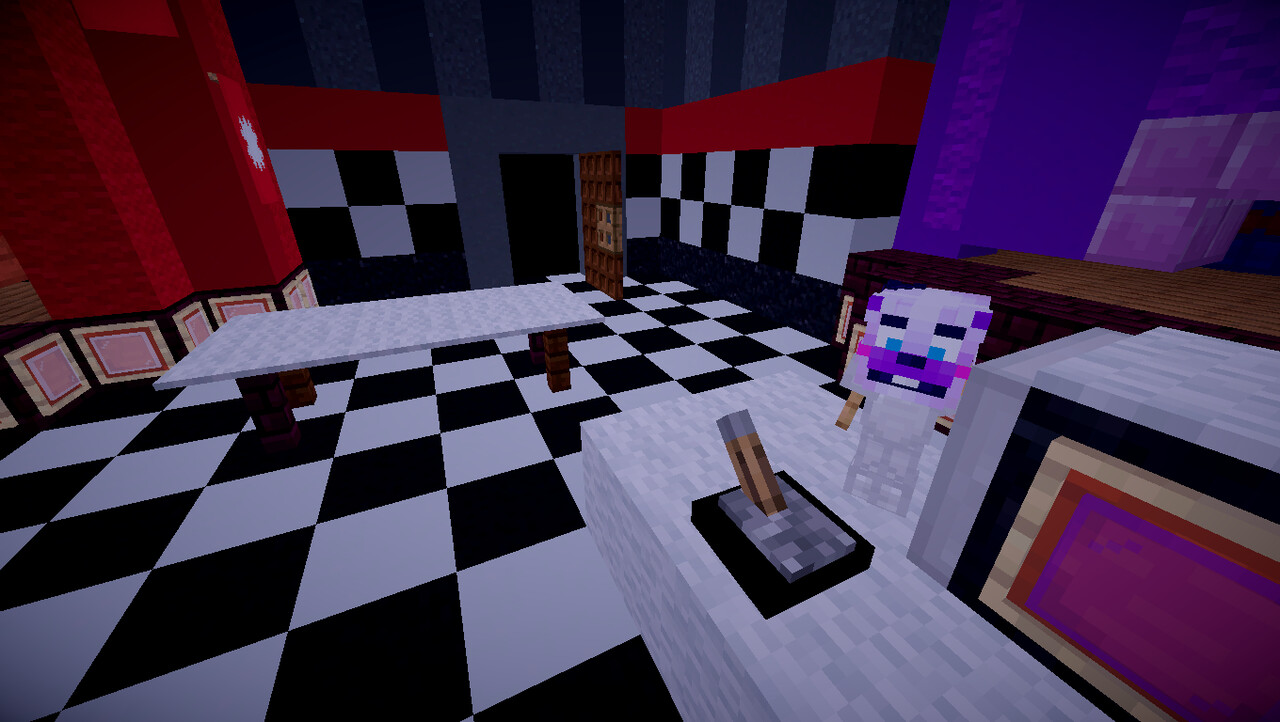 FNaF HELP WANTED level selection (no mods, no texture packs) Minecraft Map