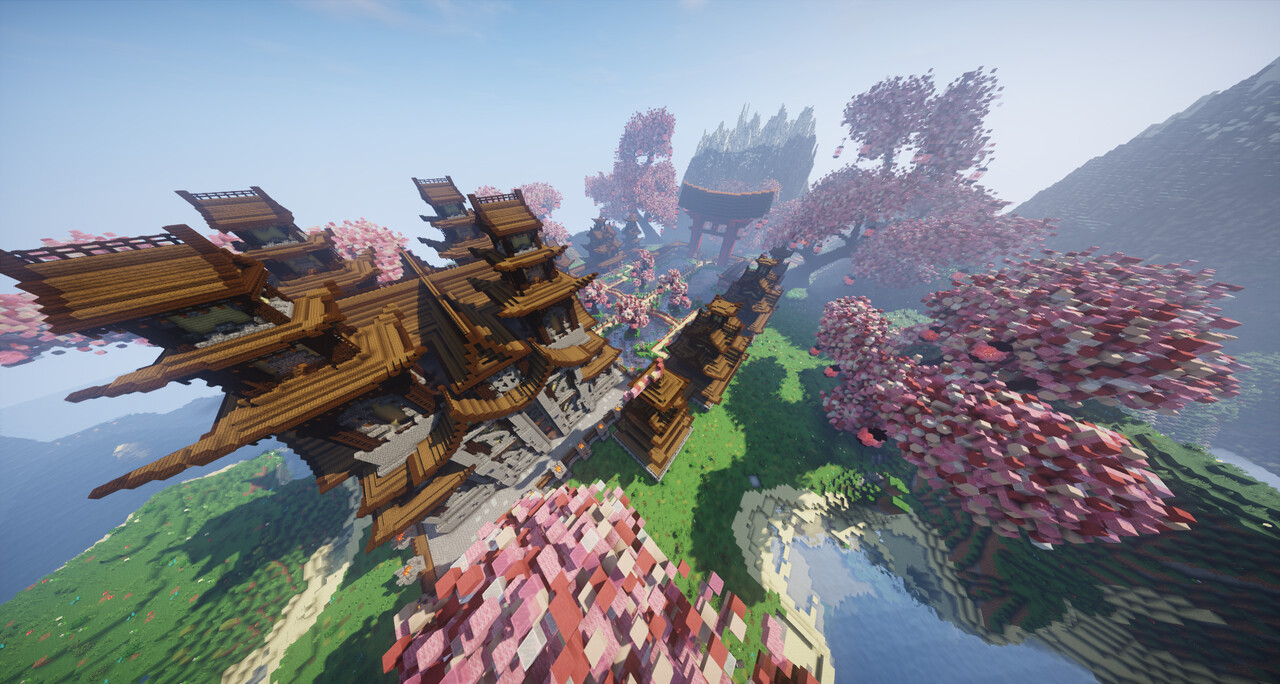 🏮 Japan Survival - AliensBuilds 🏮 Minecraft Map