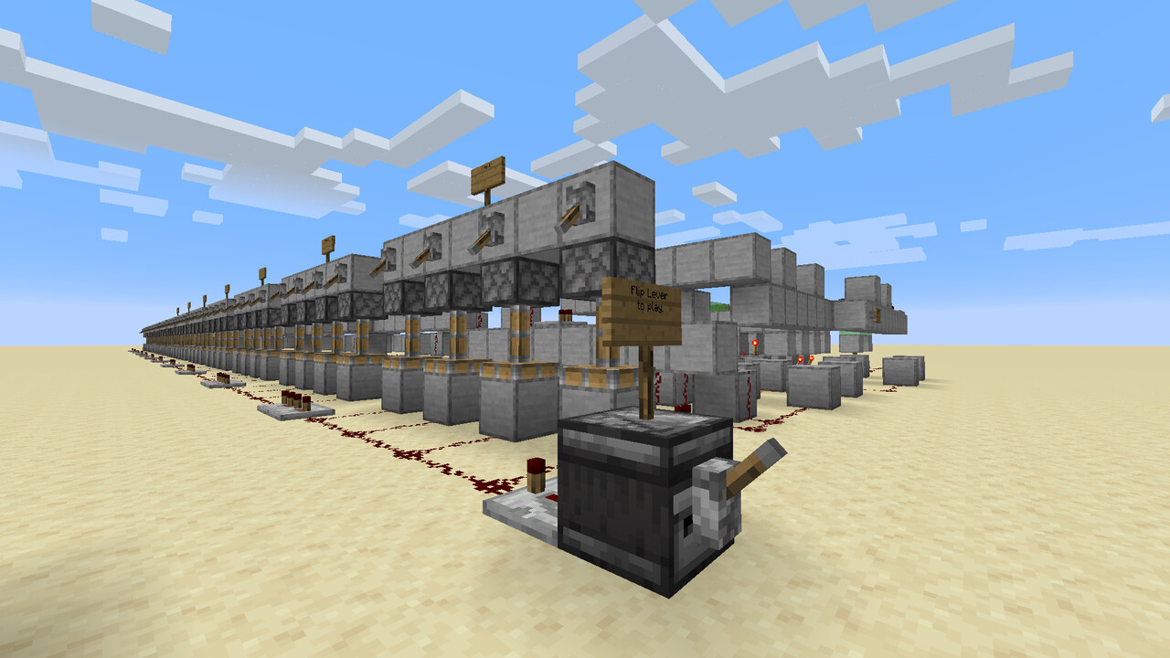Modular Sound System (M.S.S) V1.0 Minecraft Map