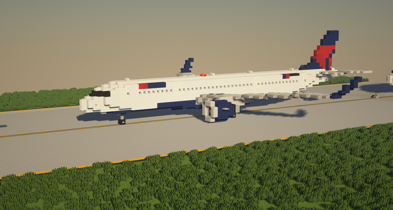 Airbus A321NEO 1.5:1 Scale Minecraft Map