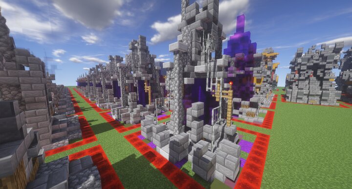 Clash Of Clans- Structures Building Minecraft Map