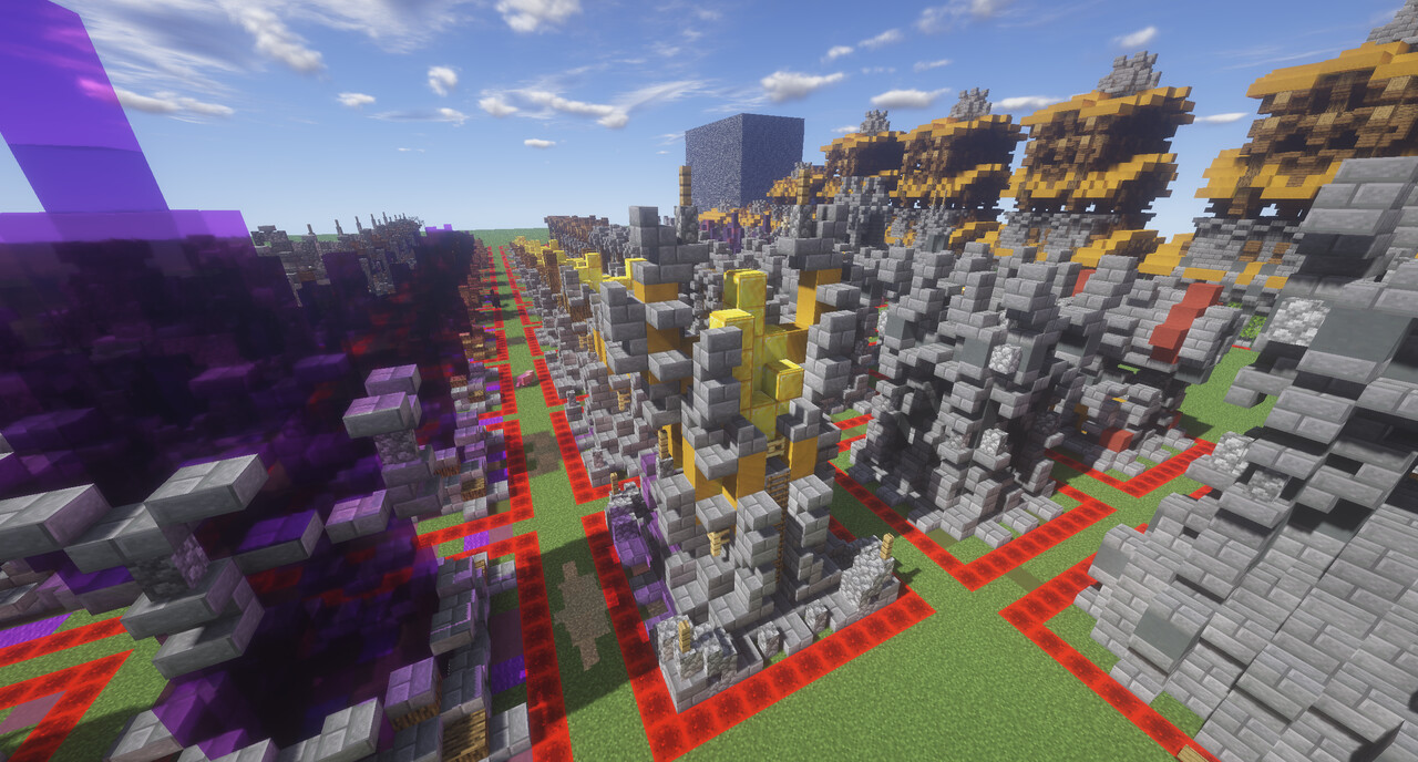 Clash Of Clans- Structures Building Minecraft Map