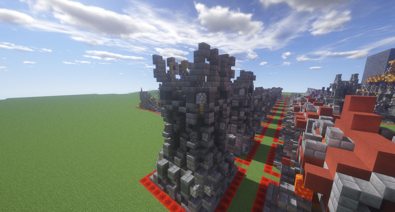 Clash Of Clans- Structures Building Minecraft Map