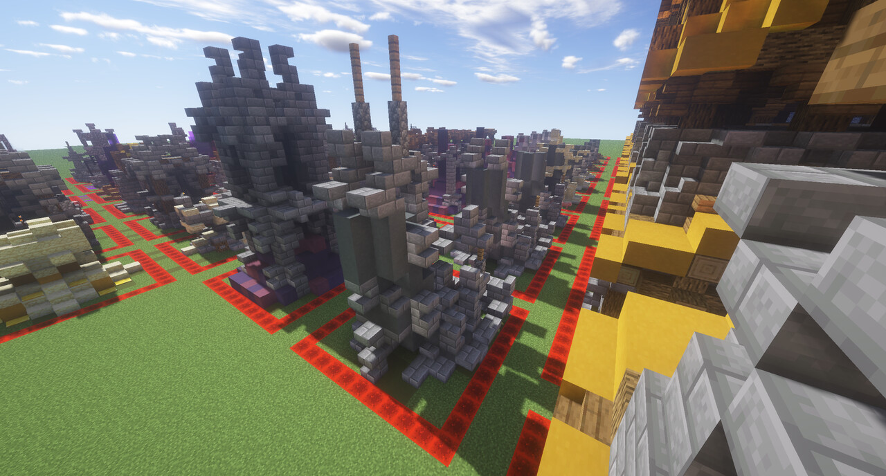 Clash Of Clans- Structures Building Minecraft Map