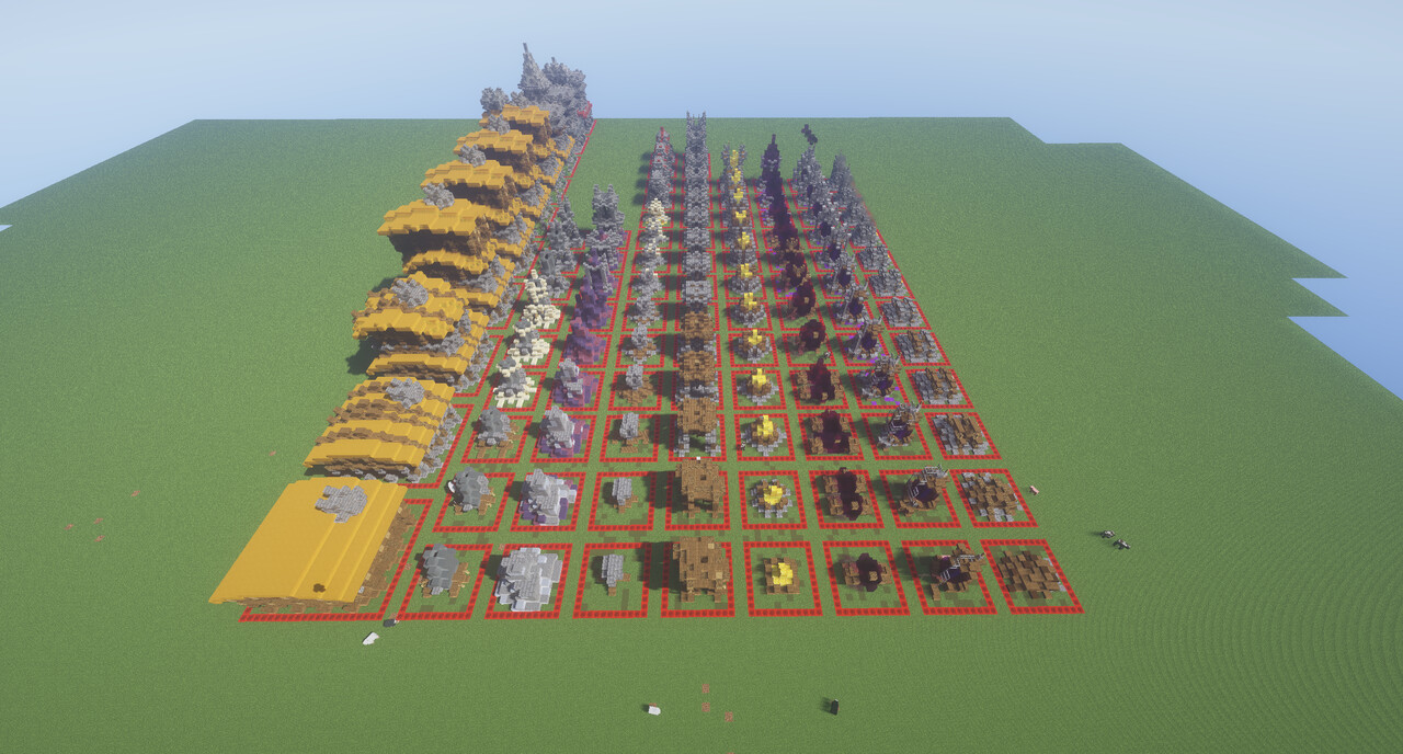 Clash Of Clans- Structures Building Minecraft Map