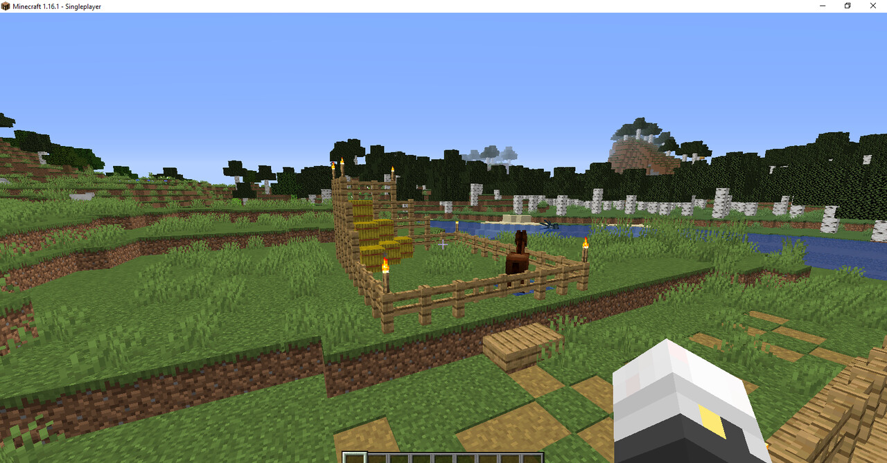 Basic Survival Hut Minecraft Map