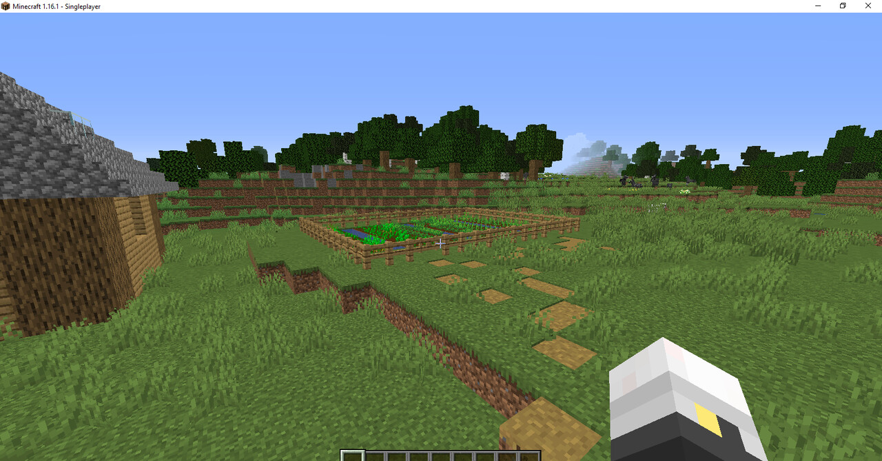 Basic Survival Hut Minecraft Map